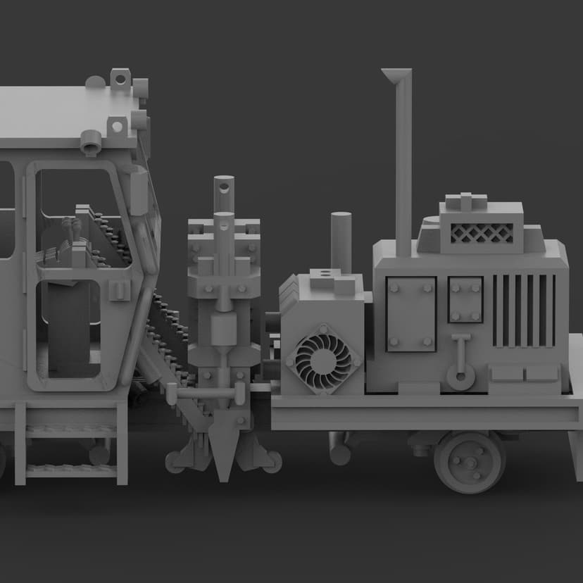 MOW Spike Driver - Industrious Models