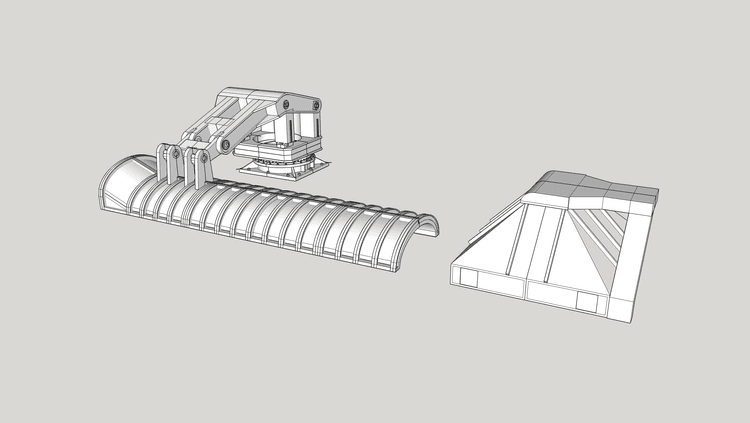Trough covers - Industrious Models