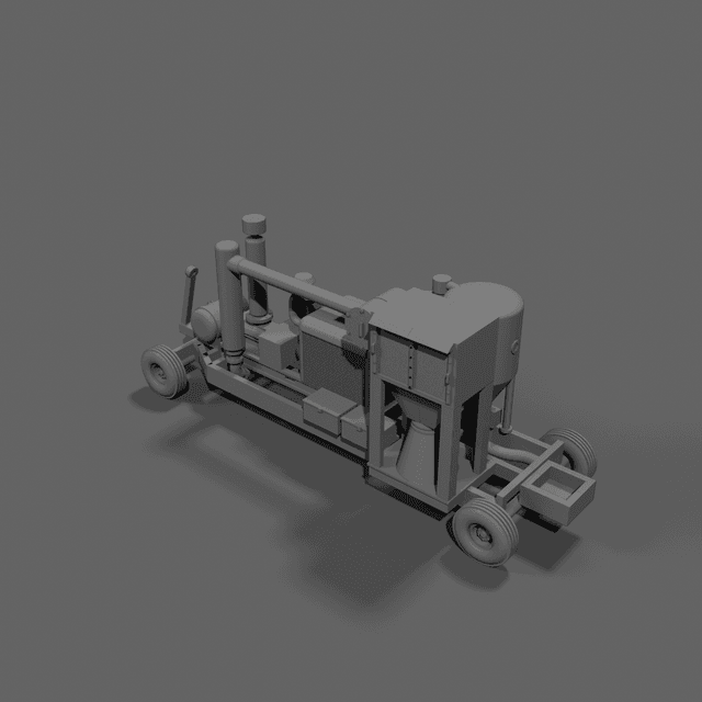 Pneumatic Transload Cart - Industrious Models