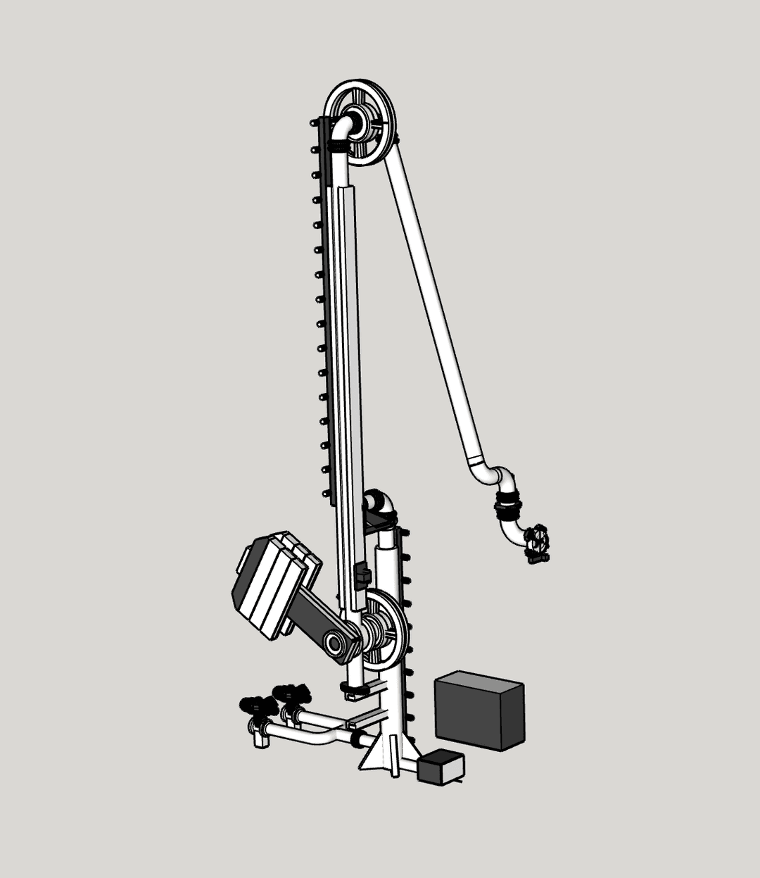 Bottom Loading Swing Arms - Industrious Models
