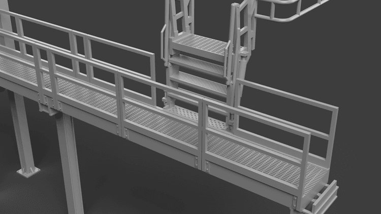 Configurable Loading Platform - Industrious Models
